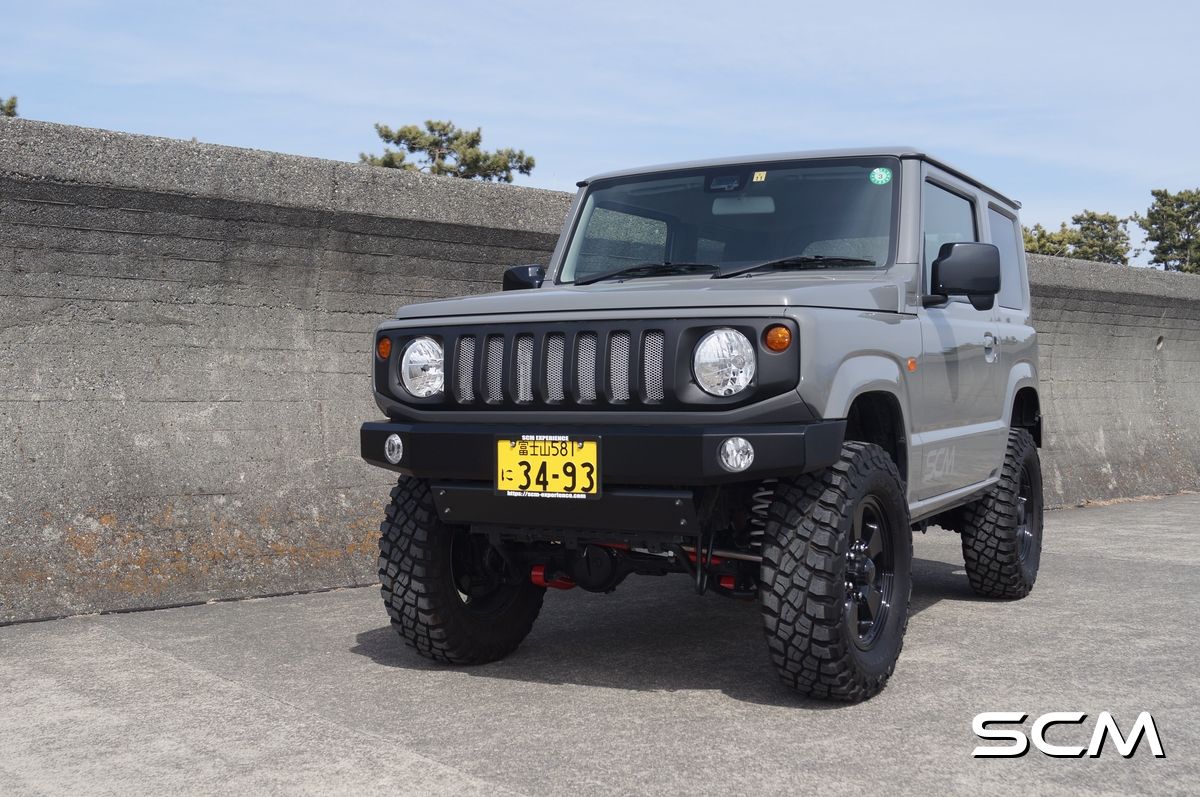 ジムニー JB64W・JB74W / SCM デモカー仕様変更 - 2インチアップ エアーリフト - ジムニー専門店 SCM EXPERIENCE・ジムニー新車カスタム